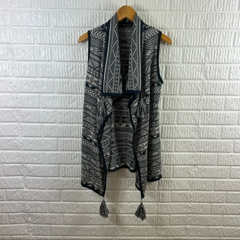 Peruvian Connection Pima Cotton Knit Sweater Vest Tas… - Gem